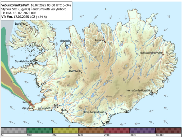 Iceland volcano eruption live: Huge wall of fire expands to the north ...
