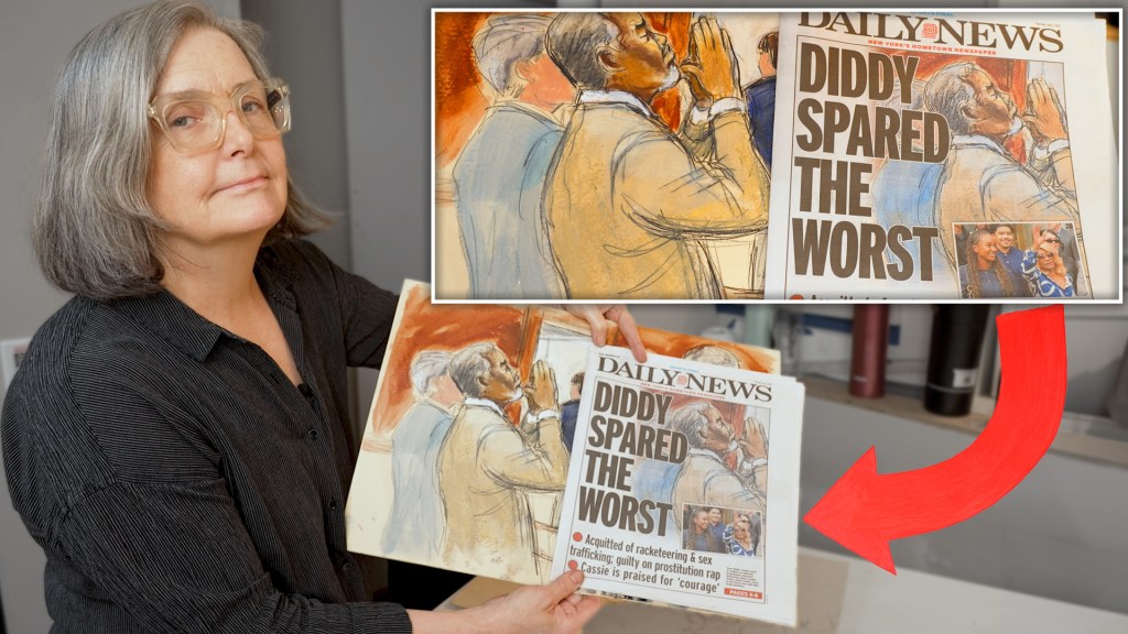 Courtroom Artist Elizabeth Williams Breaks Down the Art of Illustrating ...