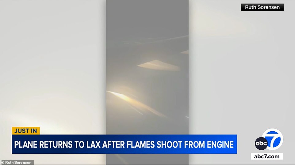 Boeing 737 engine explodes shortly after takeoff from LAX