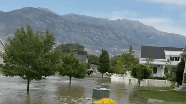 Irrigation line break damages American Fork homes, businesses