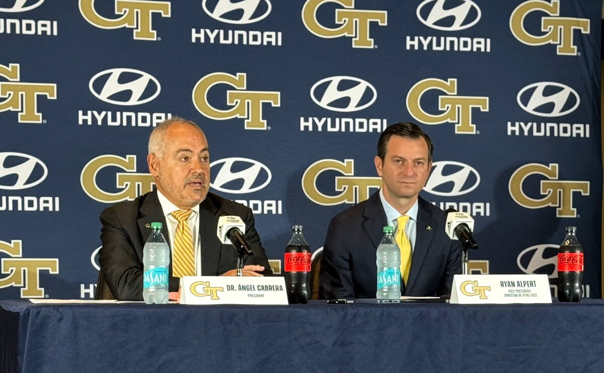 Notable quotes from new Georgia Tech AD Ryan Alpert’s introductory ...