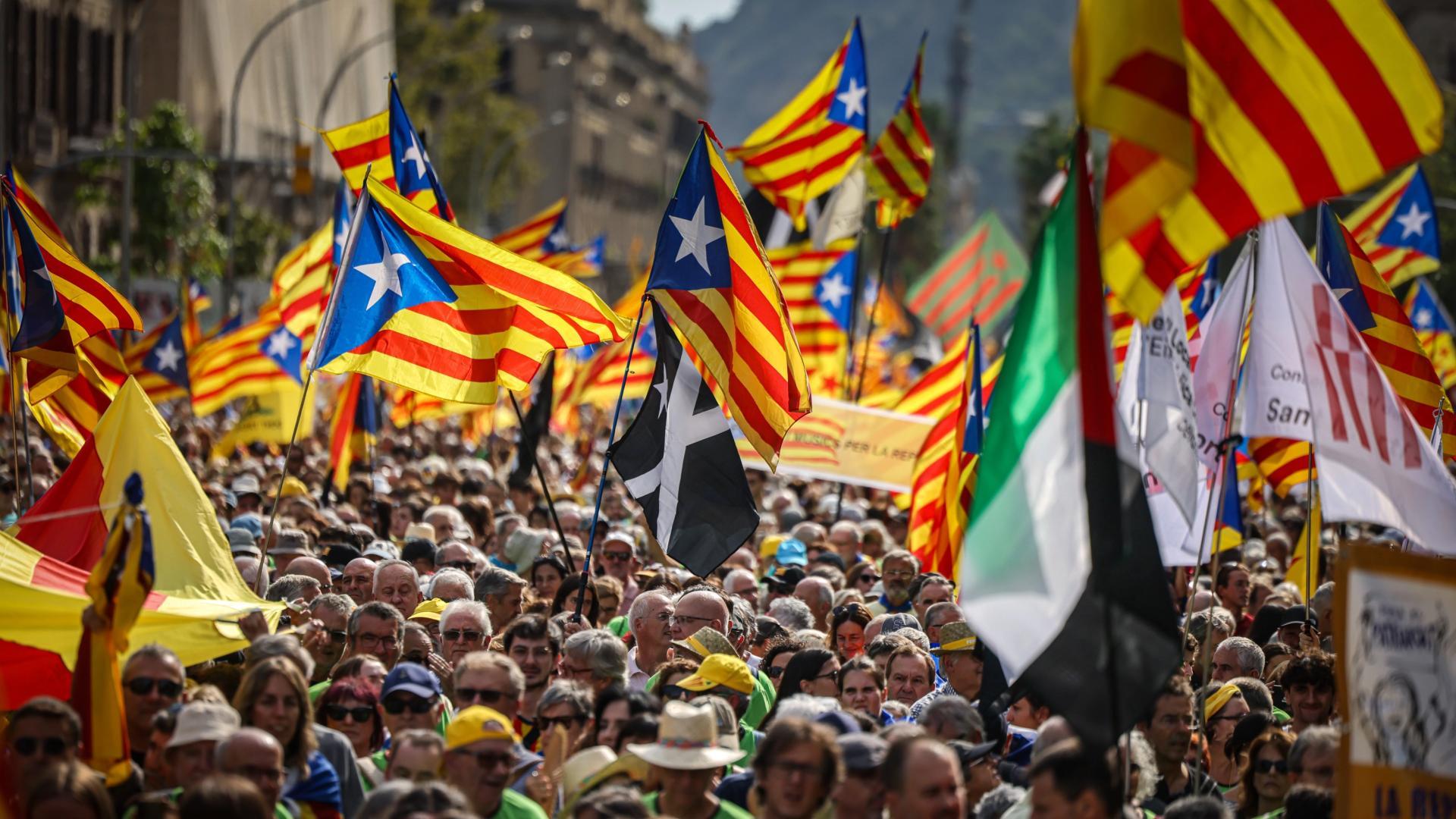 La mayoría de los catalanes están en contra de la independencia