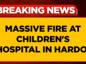 Hardoi Fire: Massive Blaze At Children's Hospital In U.P, Rescue Ops ...