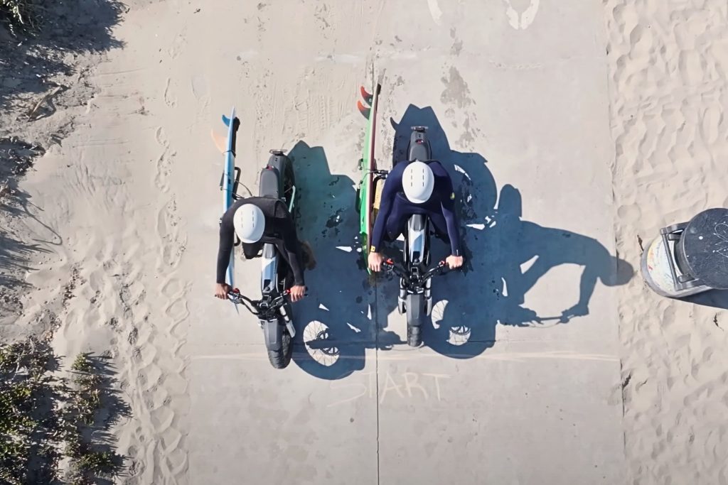 Racing Segways with Surfboards in the South Bay of L.A.