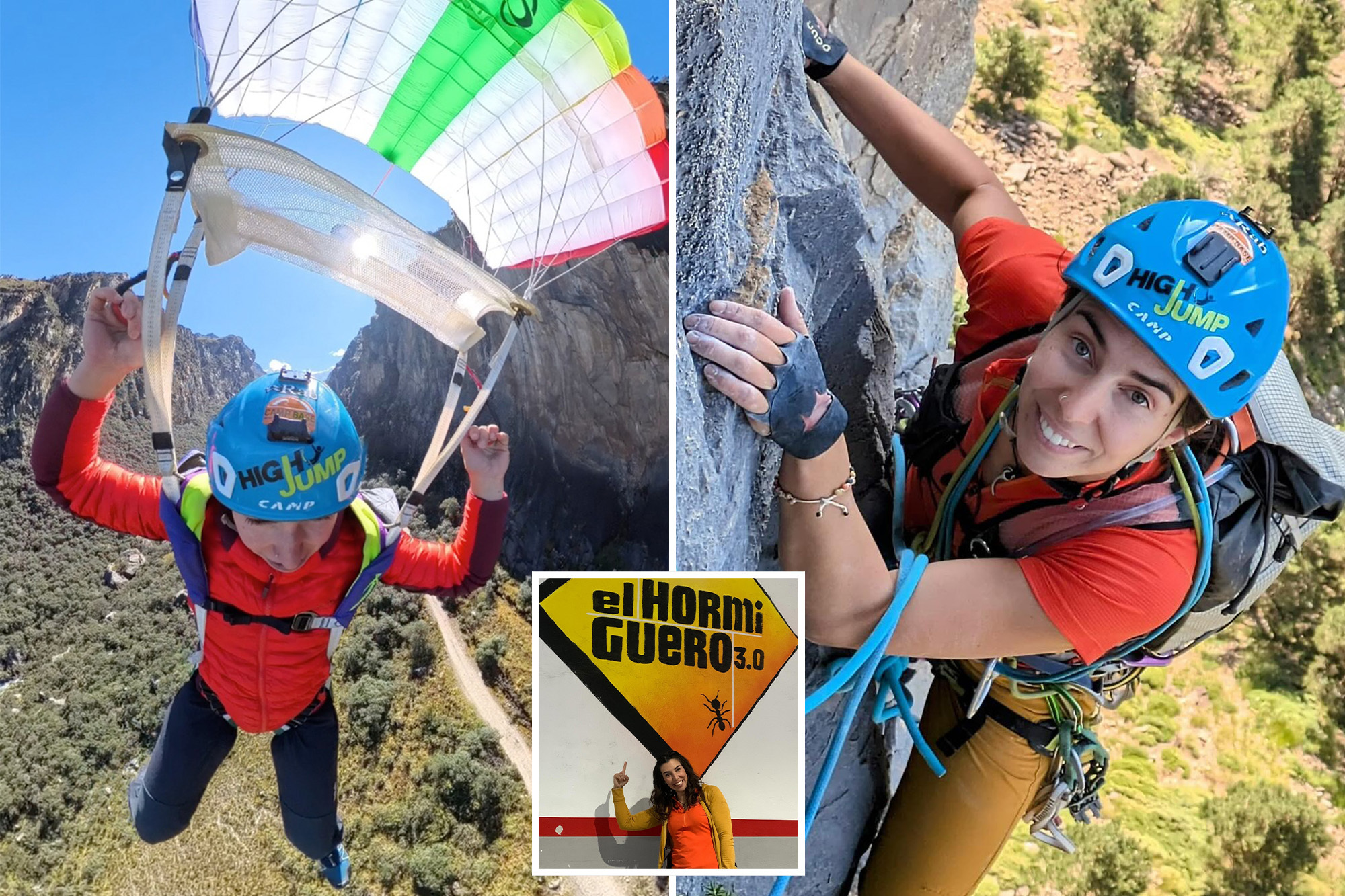 TV presenter known for her wild stunts dies in base jumping accident in ...