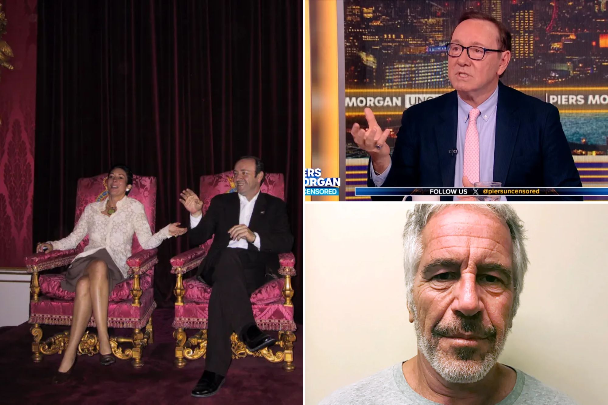 Kevin Spacey calls for Epstein files release to help clear his name ...