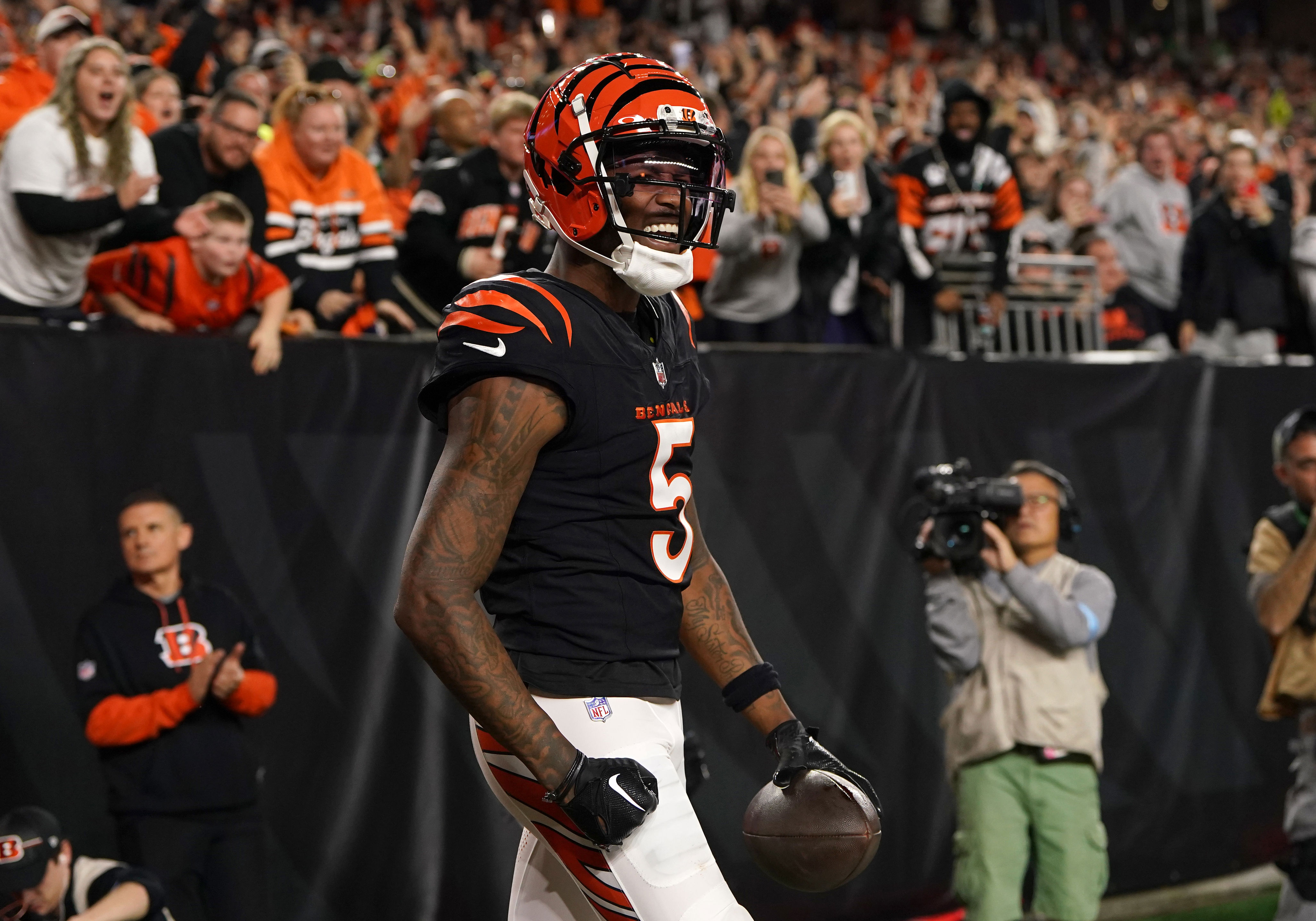 Cincinnati Bengals Wide Receiver Named Honorable Mention in Top 10 Rankings