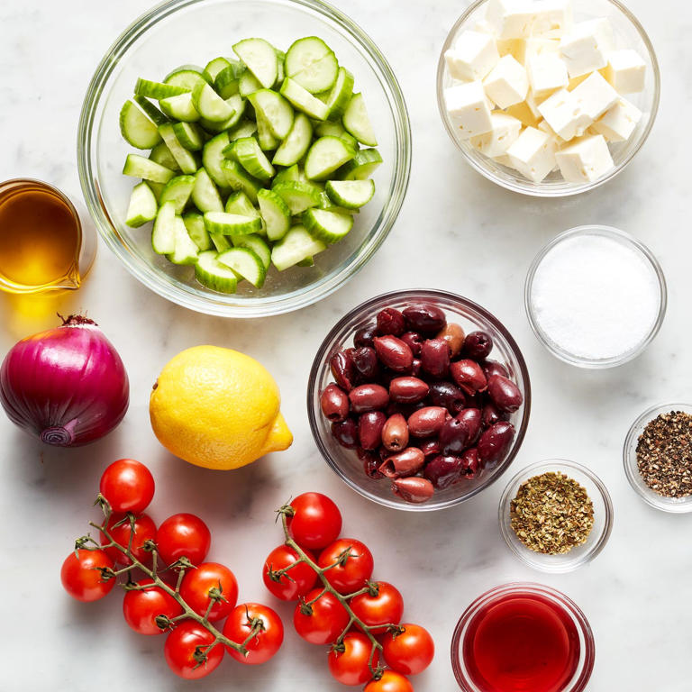 We Made This Greek Salad Once & It Changed Our Entire Personality