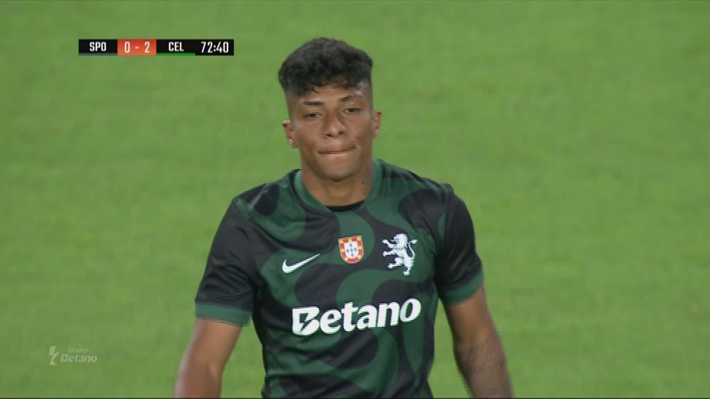 VÍDEO: a estreia de Alisson Santos com a camisola do Sporting