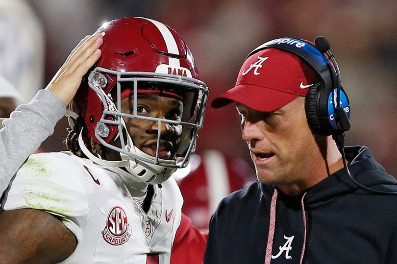 Alabama coach Kalen DeBoer lifts lid on quarterback battle following ...