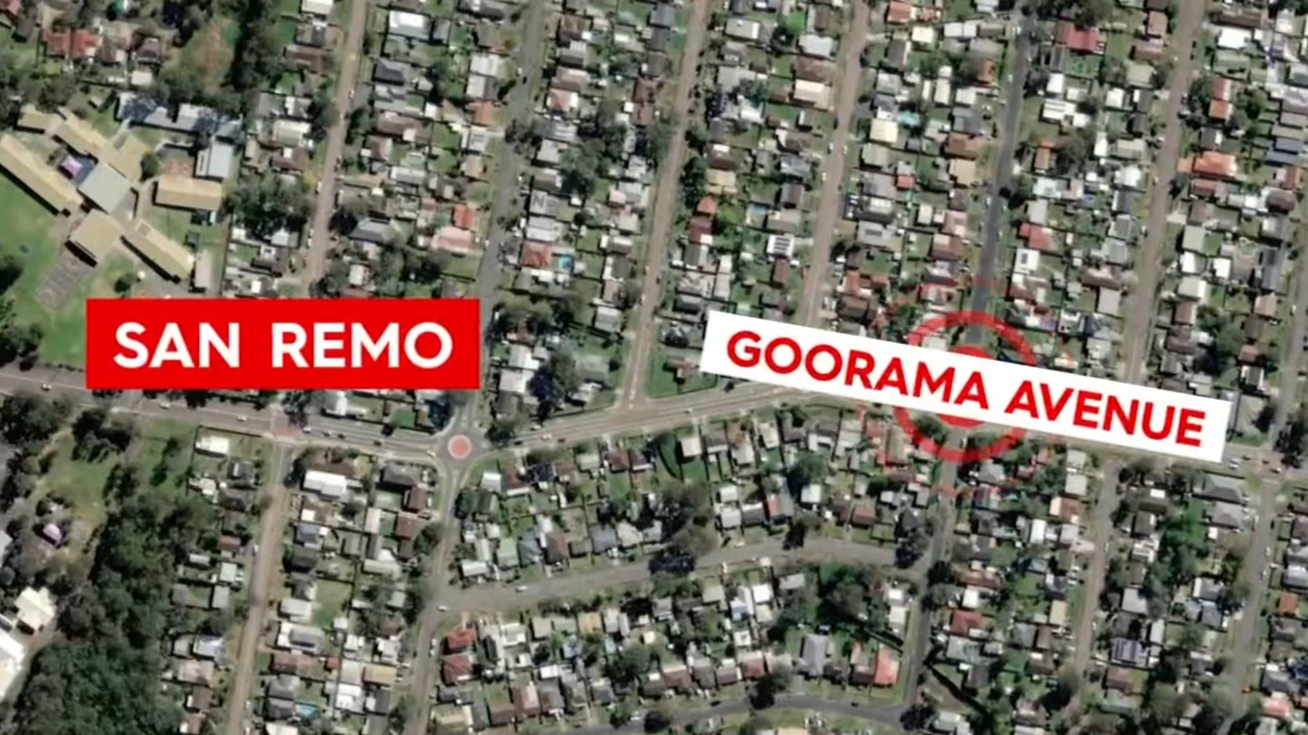 Police chasing man who rammed into cop car on Central Coast