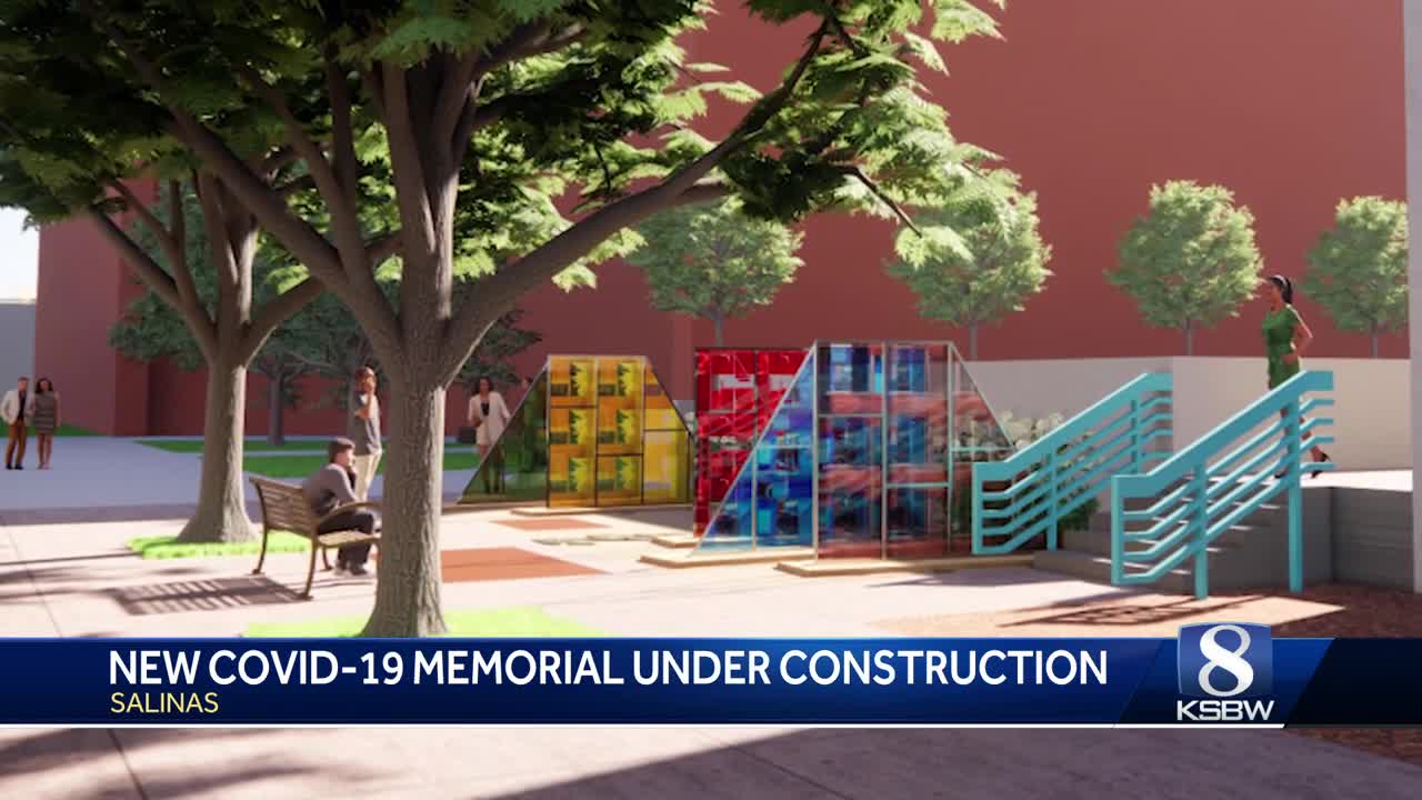 New COVID-19 memorial under construction in Salinas