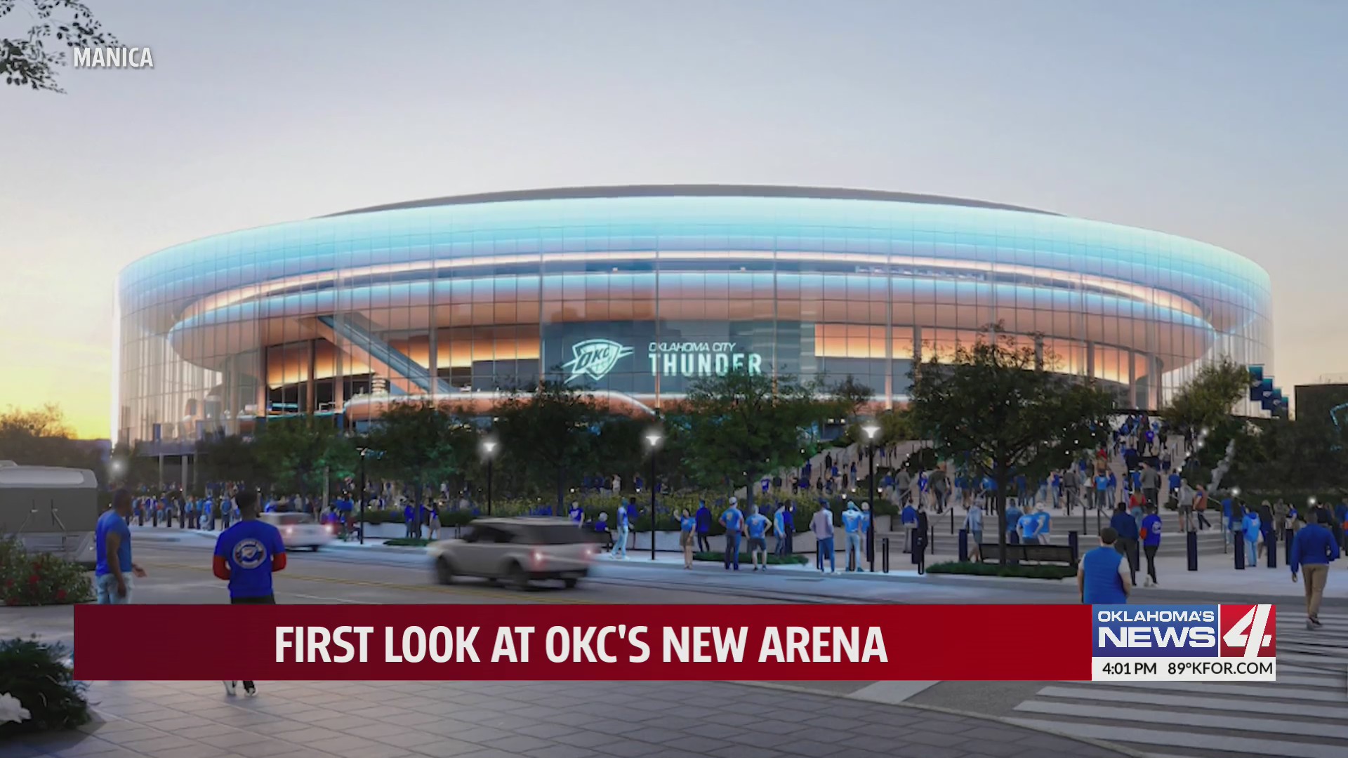 First Look at OKC's new arena