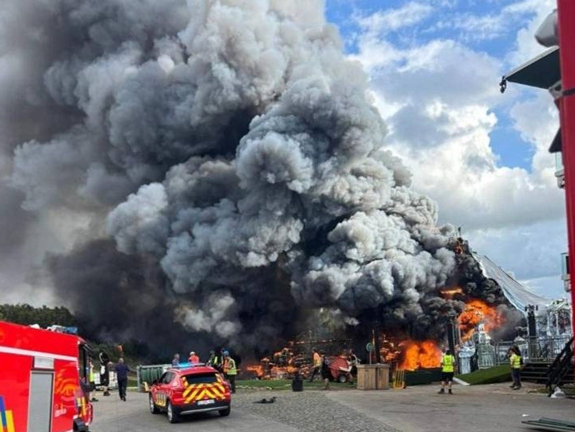 Fire Drama: Tomorrowland Stage Burns Down Completely