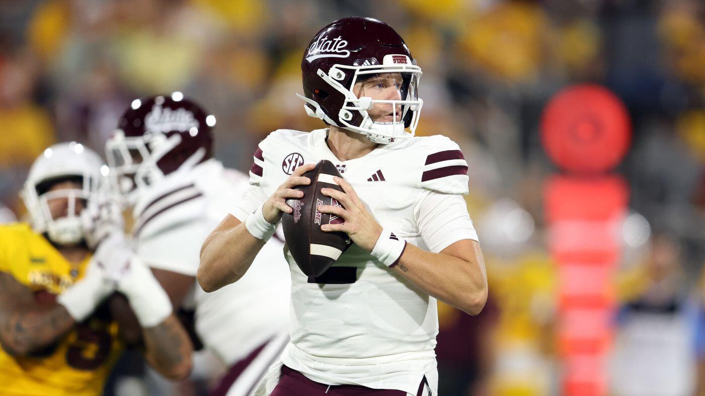 Mississippi State QB Blake Shapen focused on health, breakout in Year 2 ...