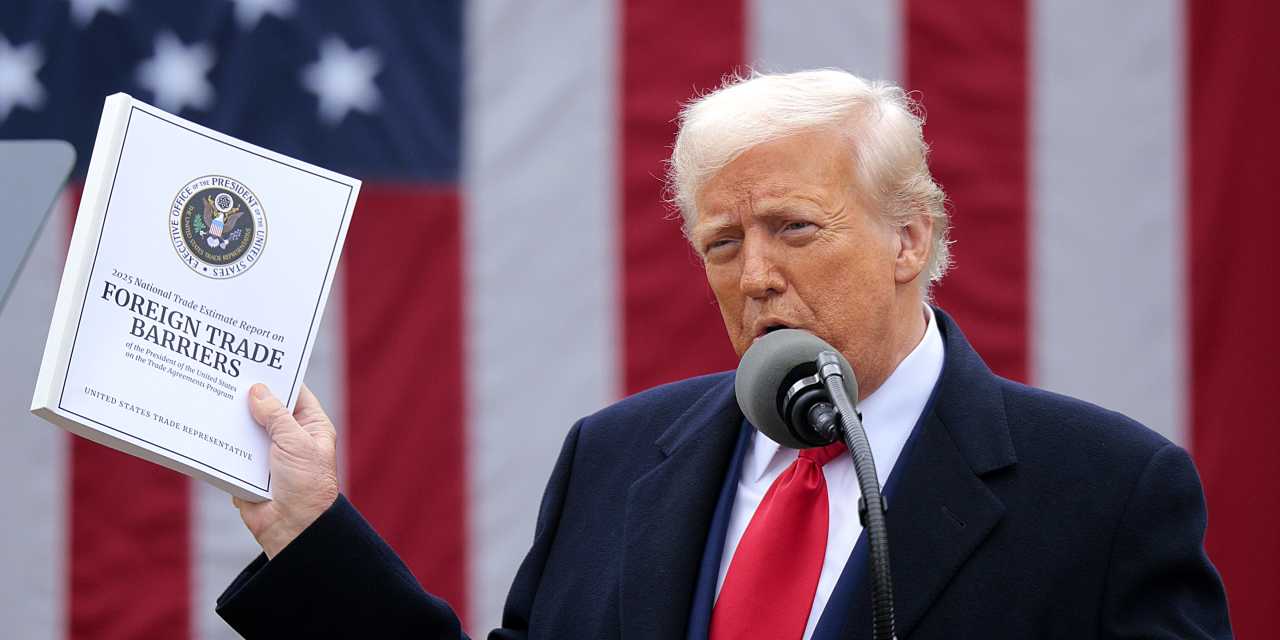 Trump blasts trade deficits in goods as a big threat to the U.S. Why ...