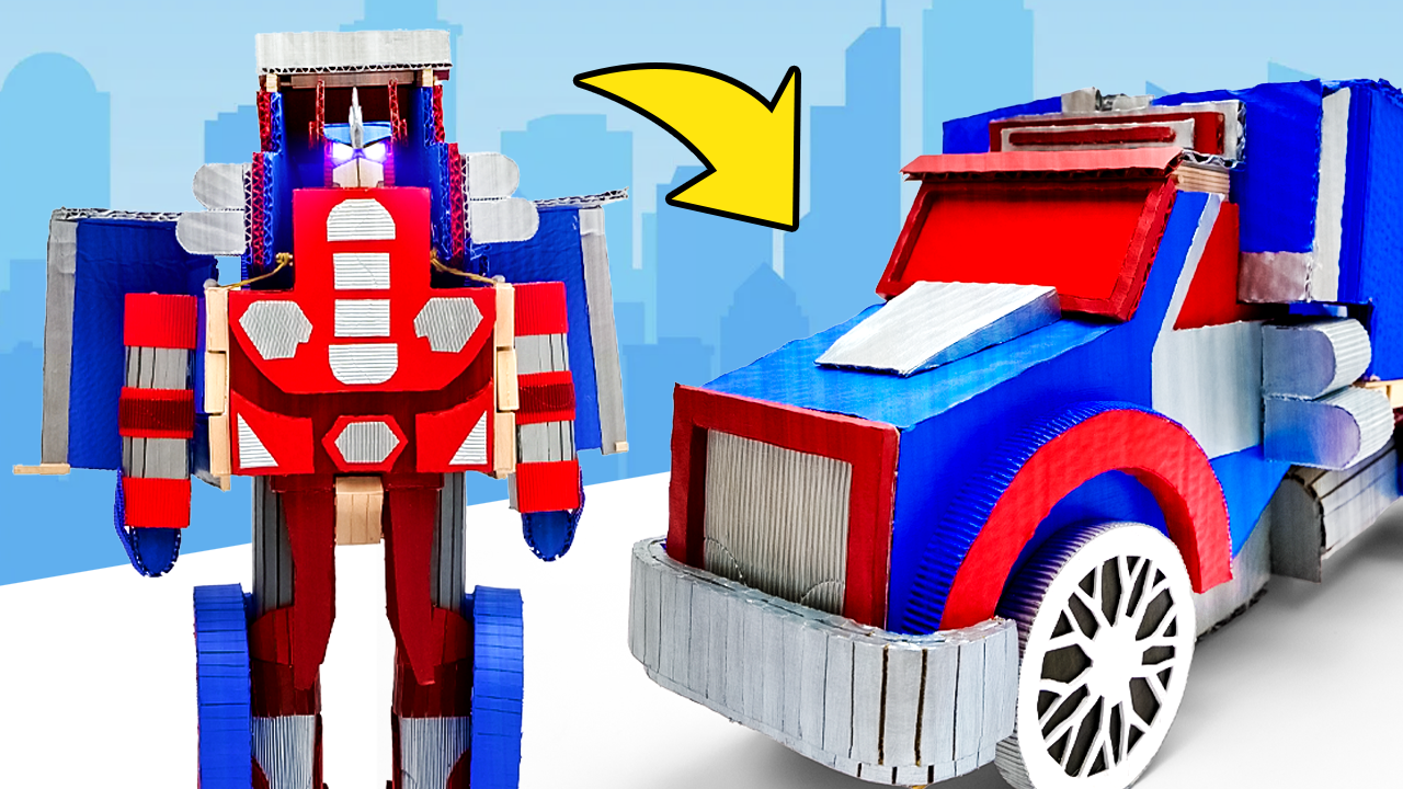Epic Cardboard Transformer Build: Step-by-Step Guide