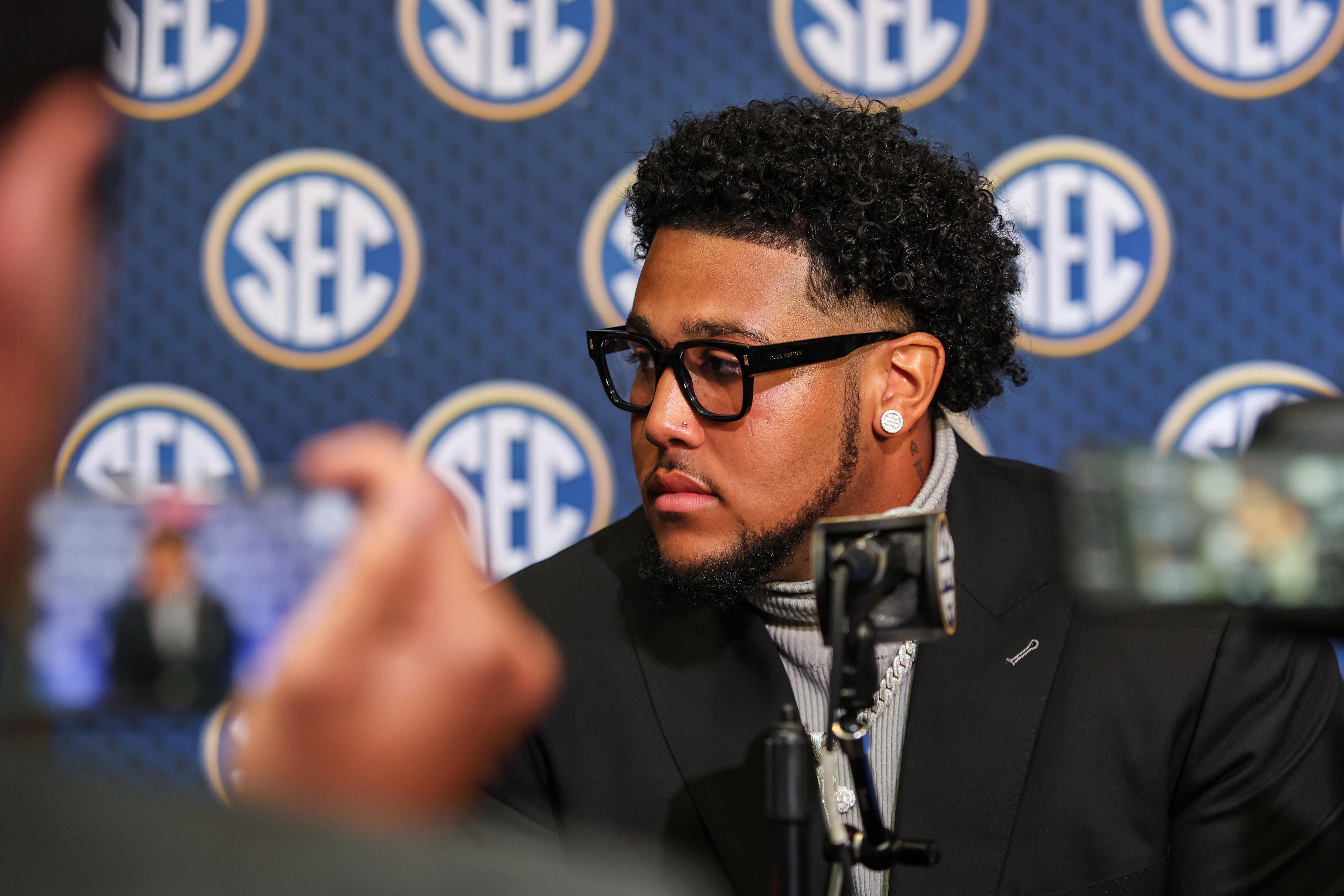Everything Alabama offensive tackle Kadyn Proctor said at 2025 SEC ...