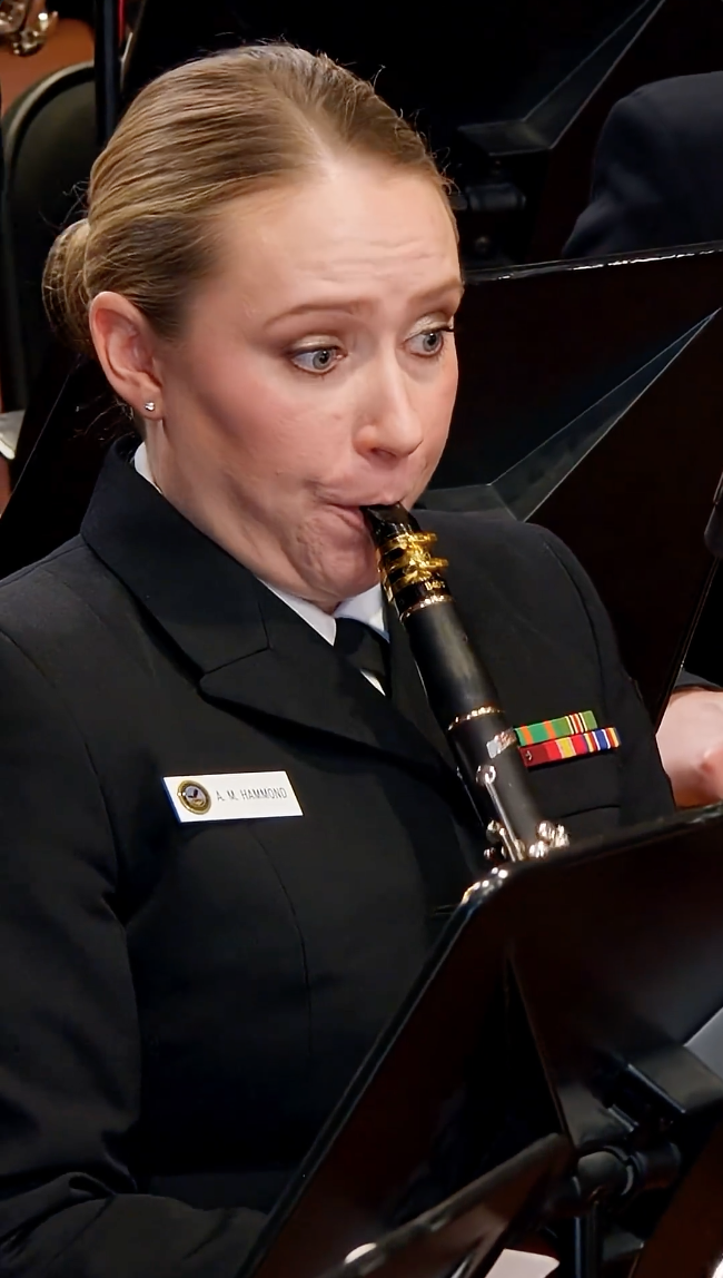 Arianna Hammond Steals the Spotlight in the Navy Band’s Bold New Sound