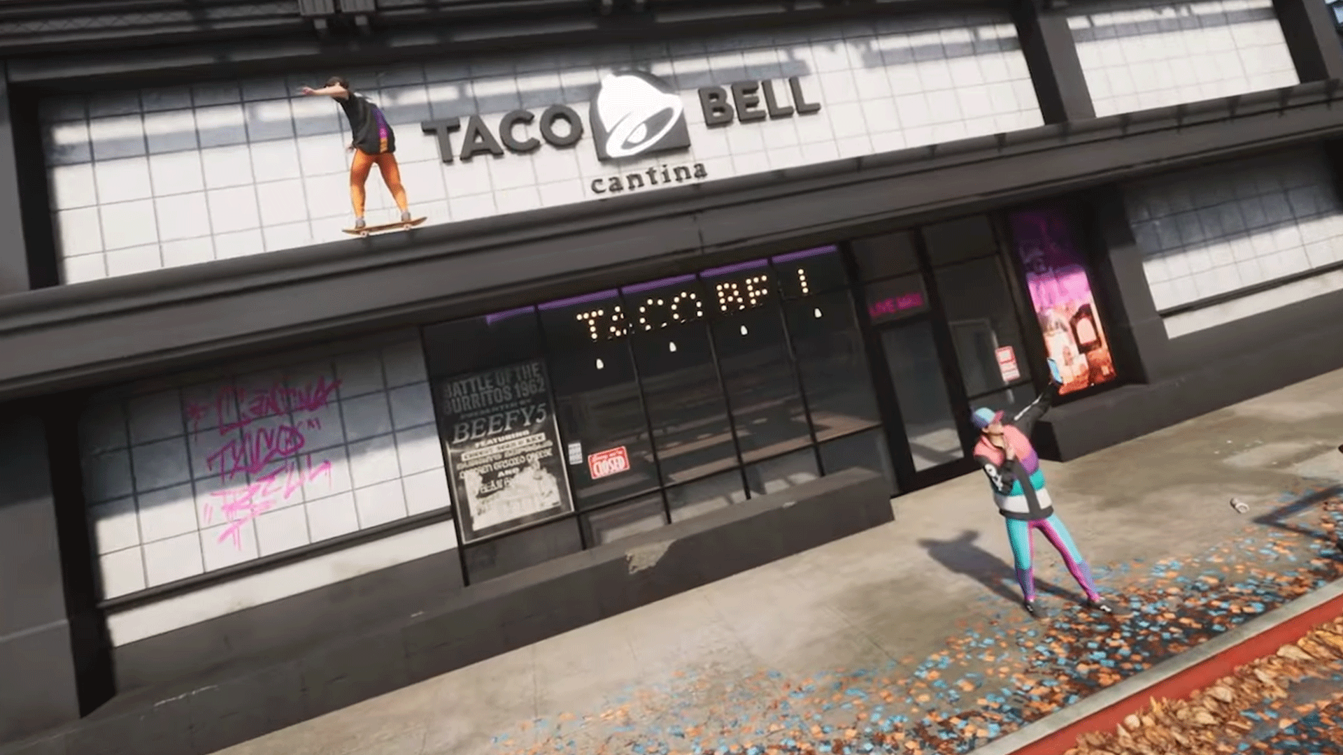 Tony Hawk's Pro Skater 3 + 4 - Official Taco Bell Collaboration Trailer