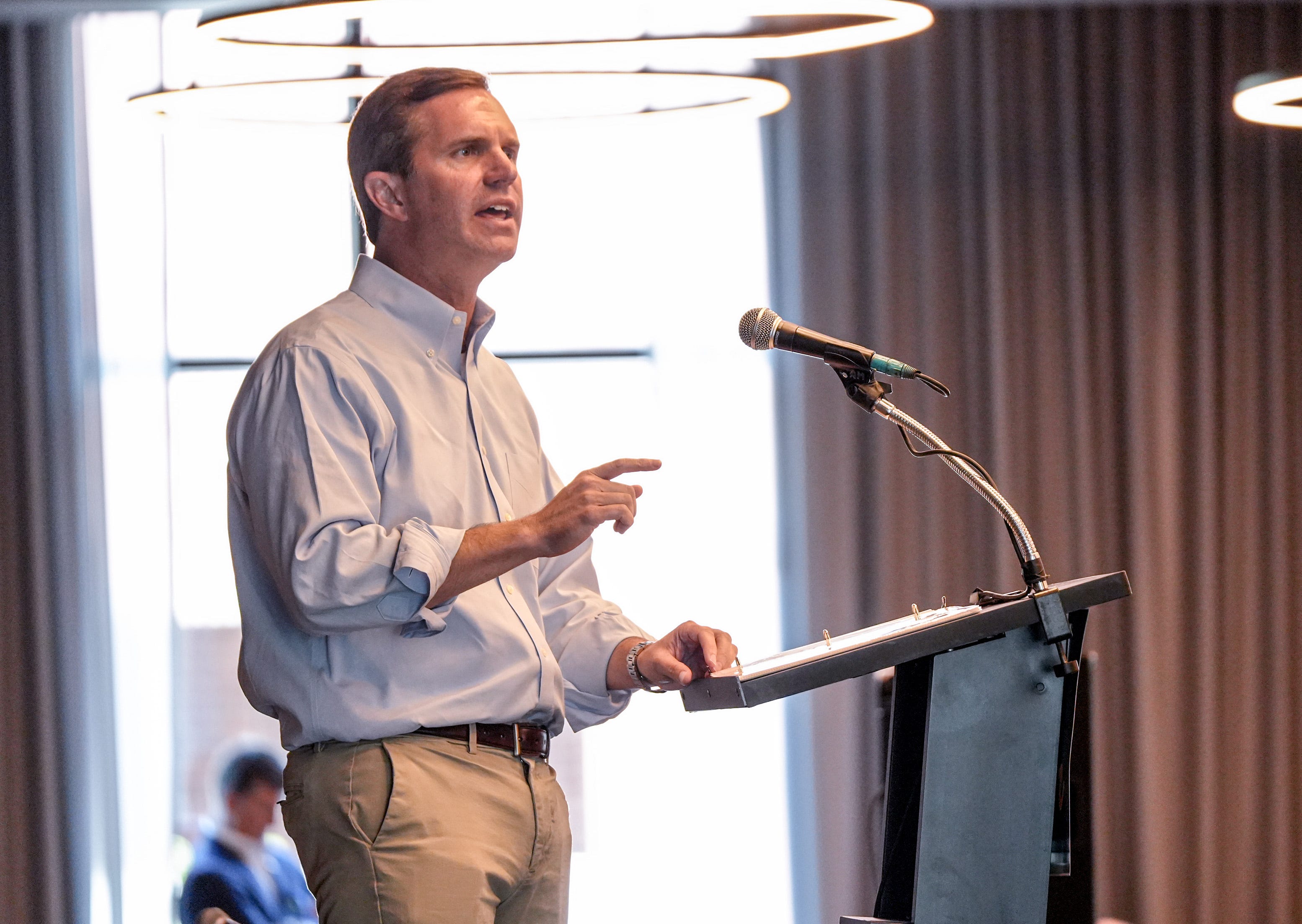 Kentucky Gov. Andy Beshear talks political strategy, flipping seats in ...