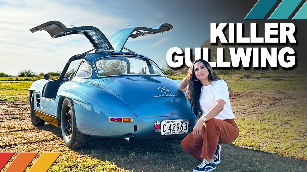 Raspy, Hot-Rodded Original 1955 Mercedes 300SL Gullwing