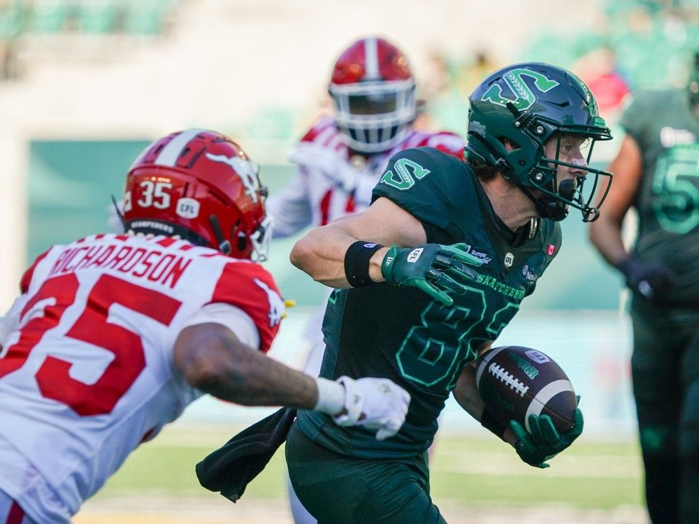 Roughriders' WR Joe Robustelli enjoys breakout performance