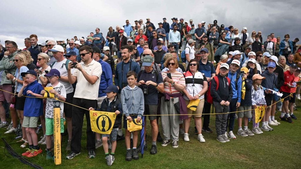 There's a wonderfully open vibe at this Open Championship