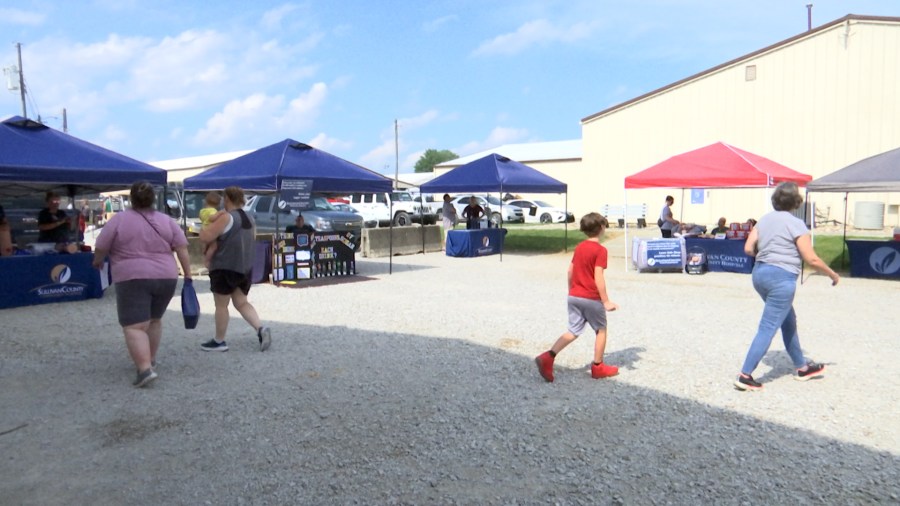 Community members gather at Sullivan County Health Fair