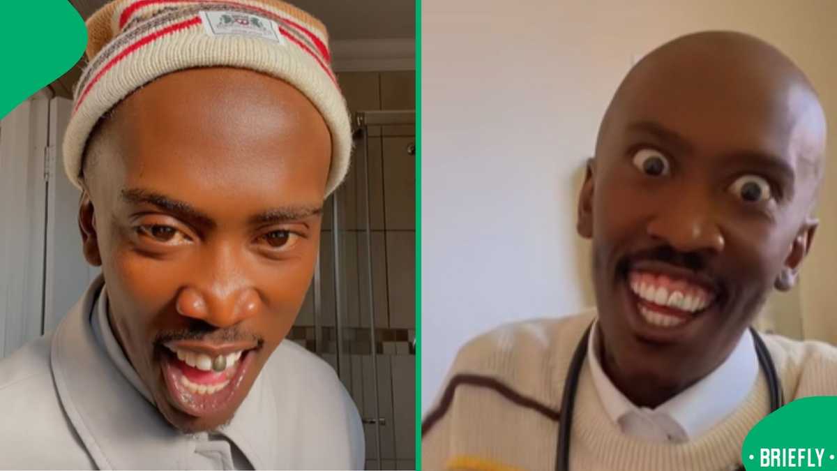 A doctor's surprisingly cool gangster-style birthday reaction on TikTok ...