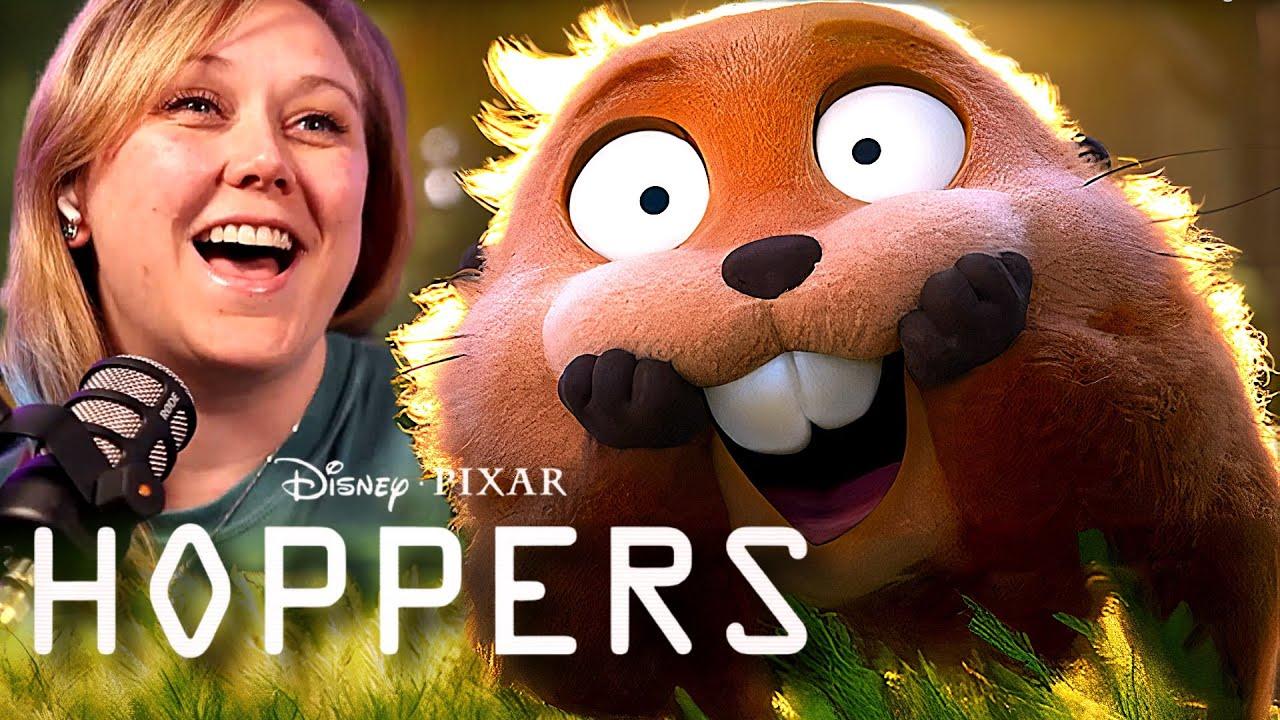 Hoppers (2025) | Teaser Trailer Reaction!| Pixar