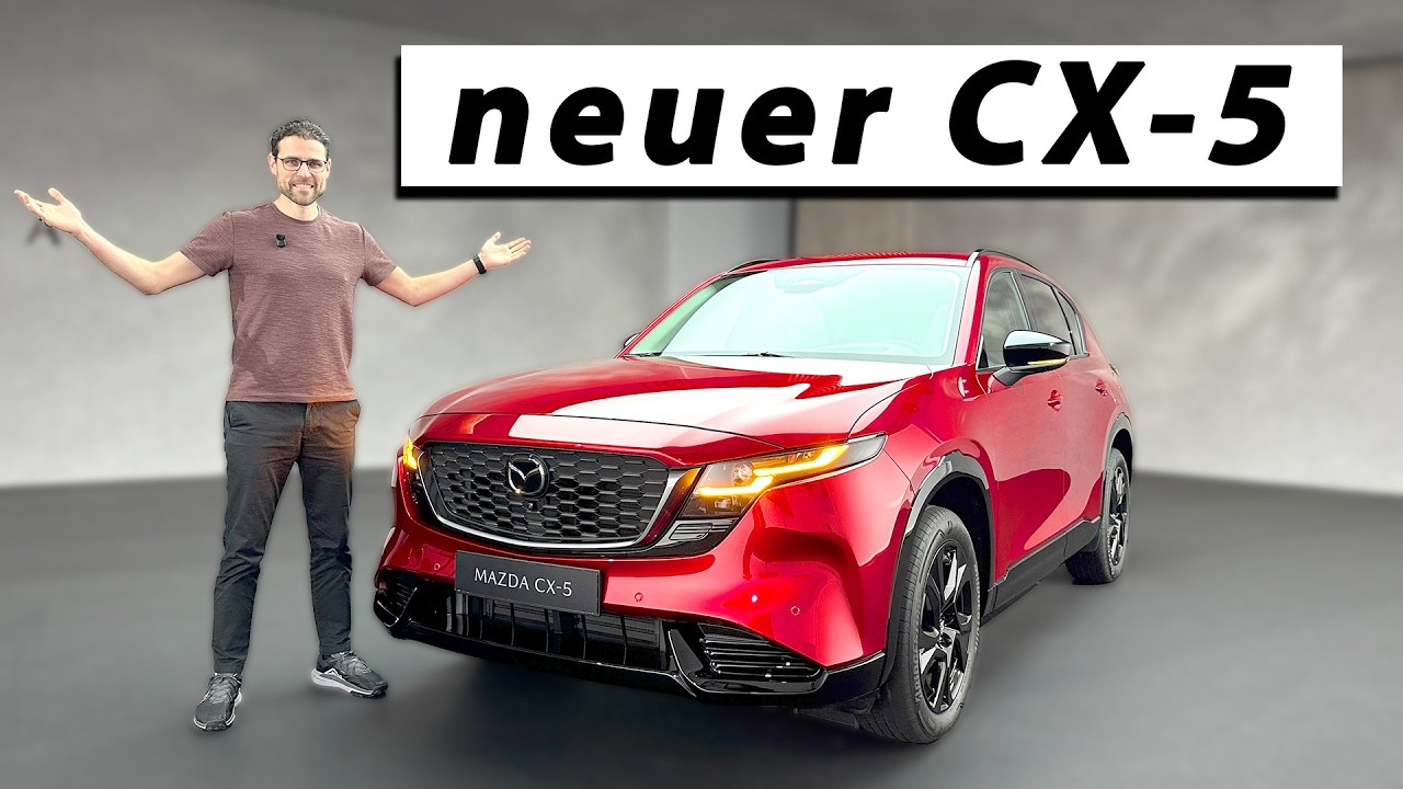 Der neue Mazda CX-5 ist da – Elegantes Design und fortschrittlichere ...