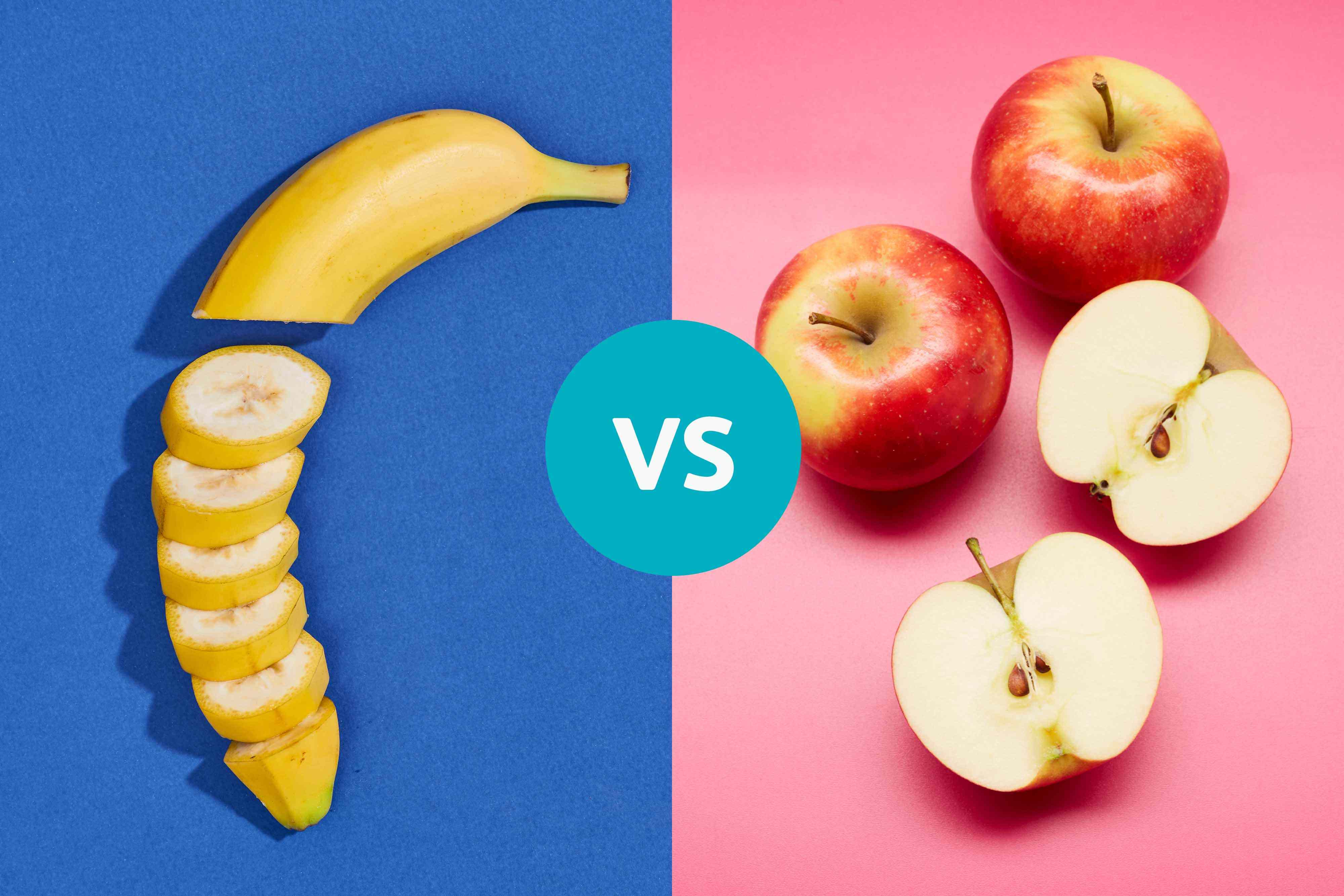Bananas vs. apples: Which one packs more fiber?
