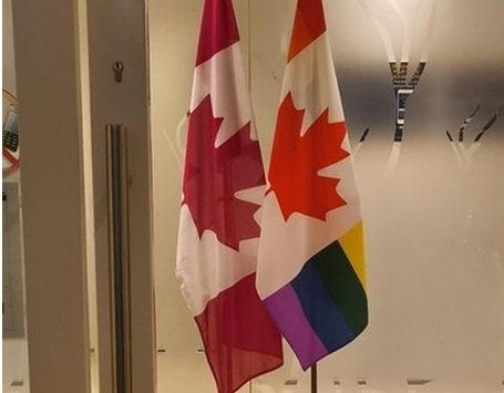 WARMINGTON: Canadian flag removal for Pride flag at Carney's office ...