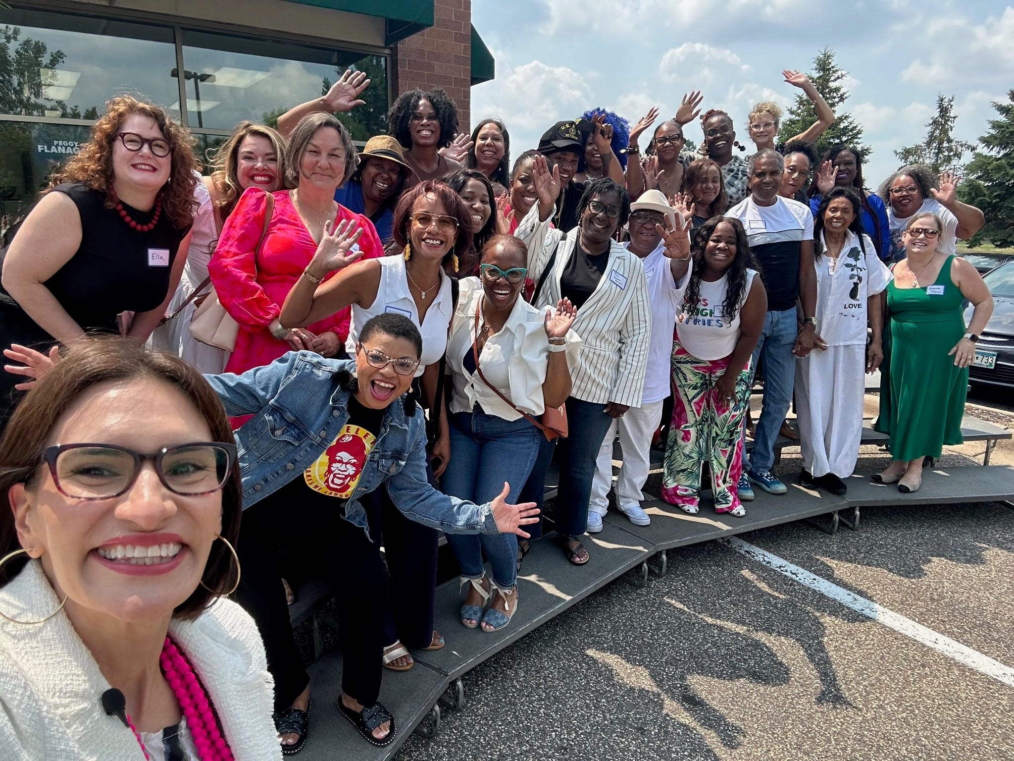 Black women are flexing their political muscle at luncheon to support ...