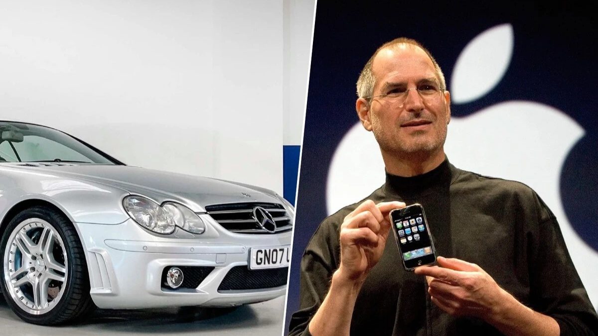 Steve Jobs comprava o mesmo carro de luxo a cada 6 meses, uma Mercedes ...