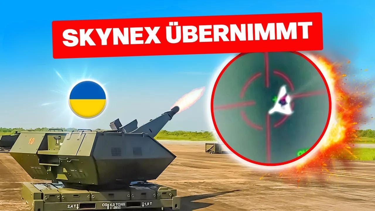 Wie der deutsche Skynex russische Drohnen vom Himmel holt