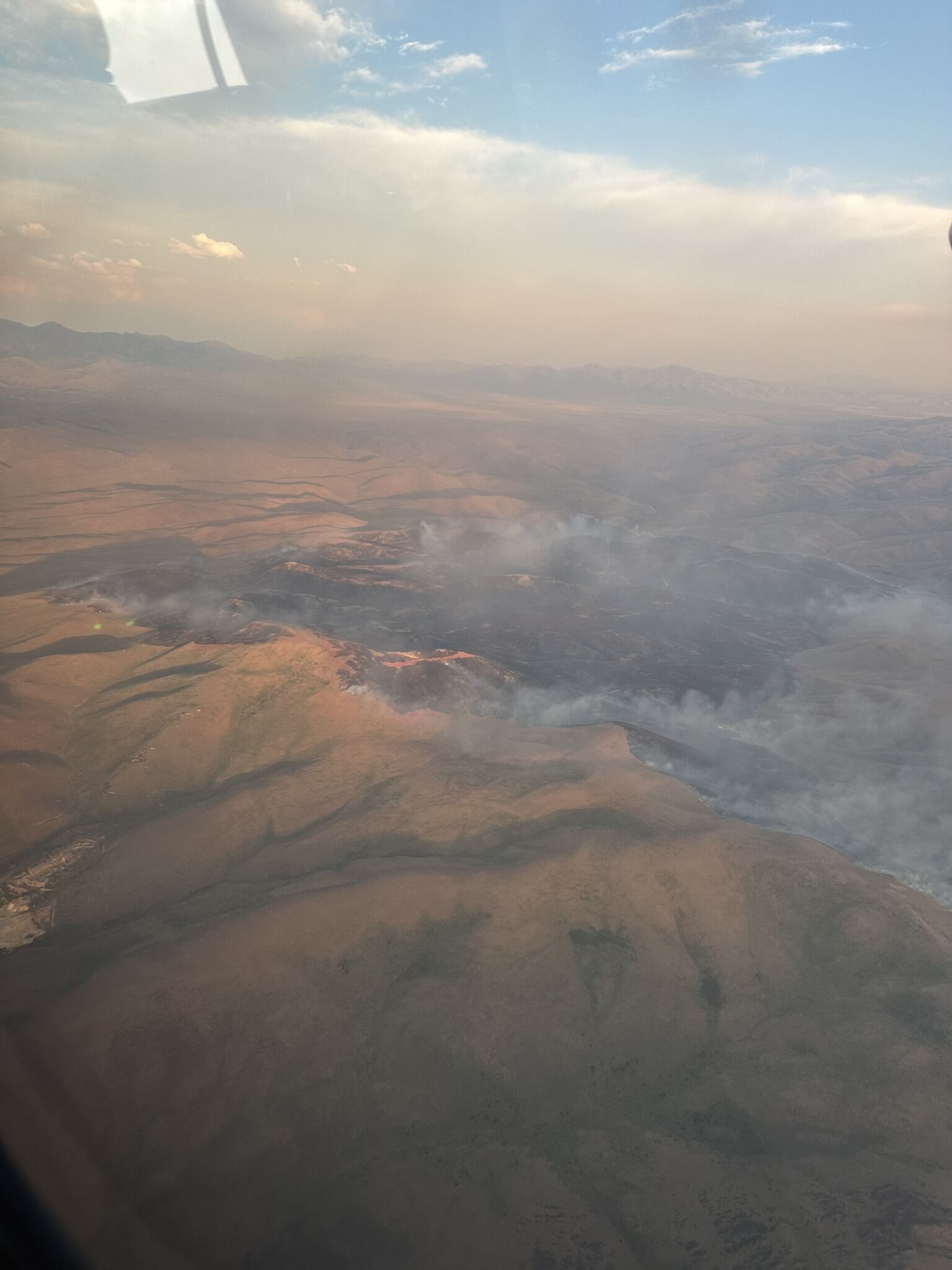 Cornucopia Fire now 70% contained
