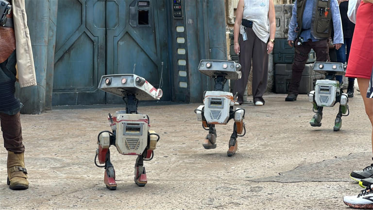 VIDEO: BDX Droids Make Debut Appearance in Star Wars: Galaxy's Edge at ...