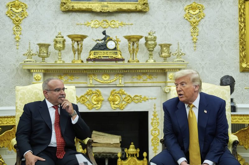 President Trump hosts crown prince of Bahrain at the White House