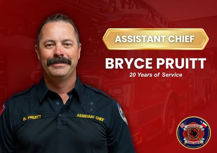 Midland Fire Department announces new Assistant Chief