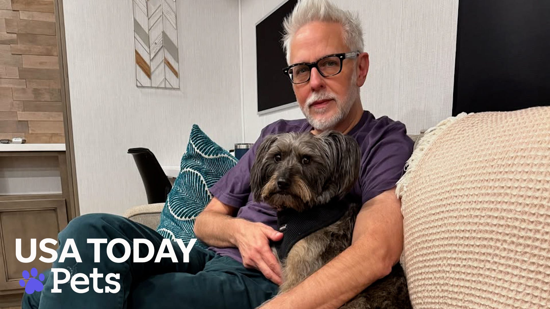 James Gunn reveals his rescue dog inspired rowdy Superman's super pup