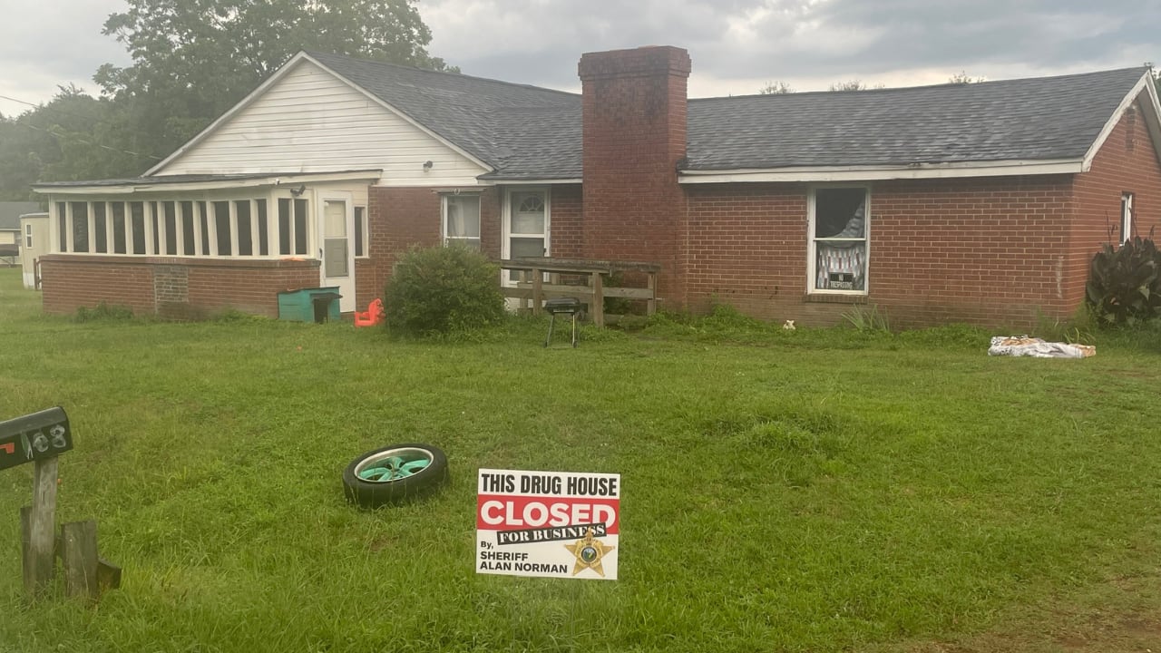 Cleveland County sheriff shuts down ‘drug house’