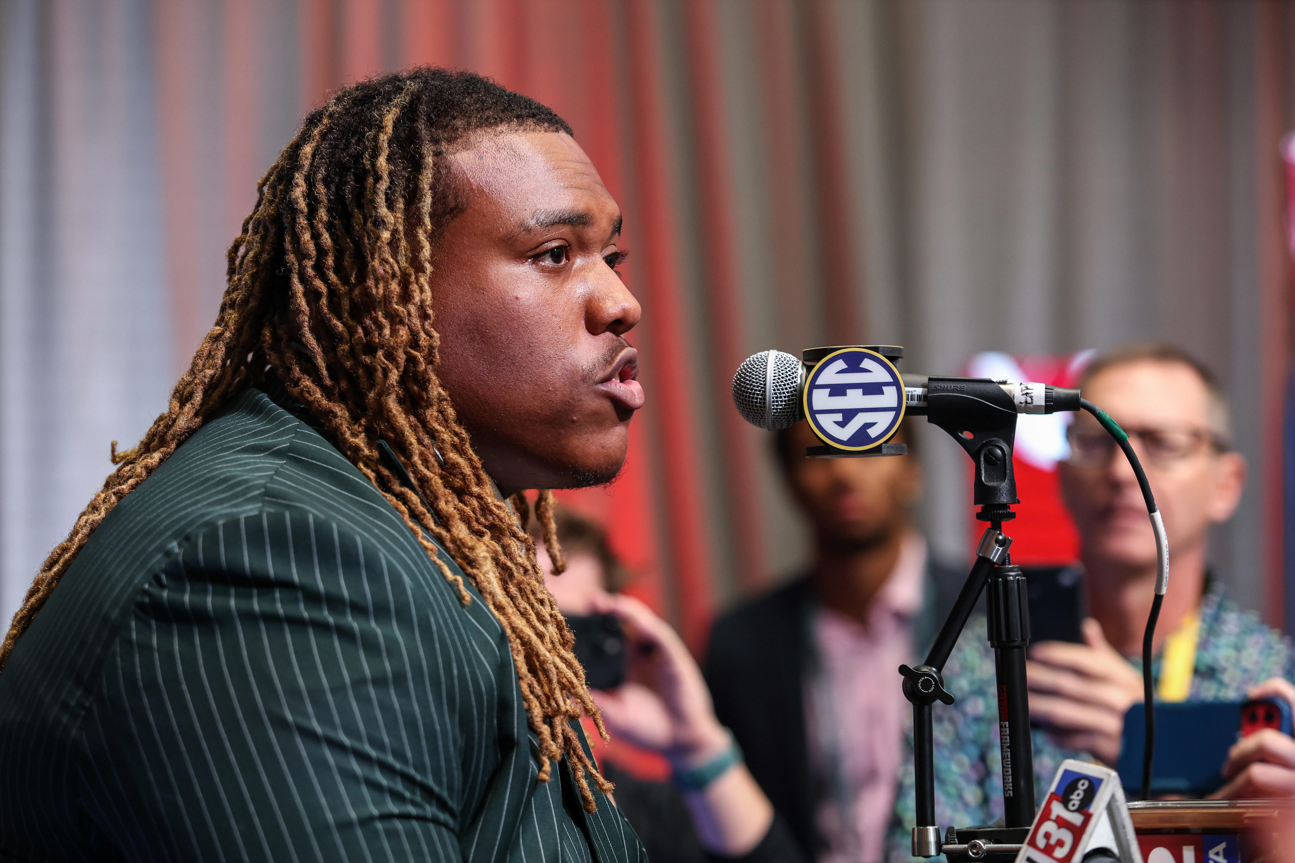 Everything Alabama defensive tackle Tim Keenan III said at 2025 SEC ...