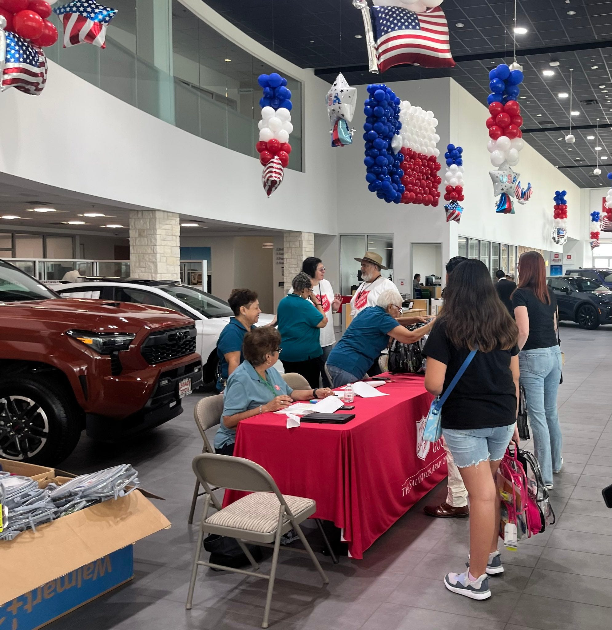 Salvation Army provides backpacks for upcoming school year