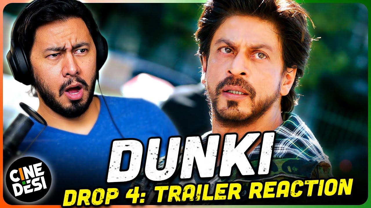 Dunki Drop 4 Reaction | Shah Rukh Khan | Rajkumar Hirani | Taapsee ...