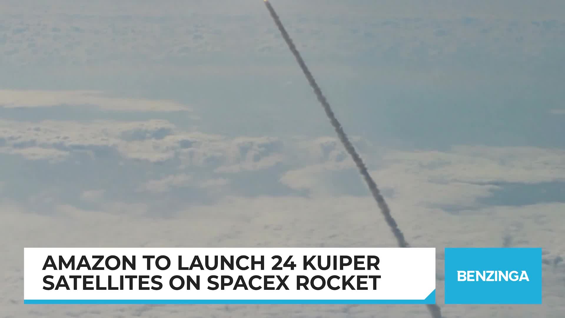 Amazon To Launch 24 Kuiper Satellites On SpaceX Rocket