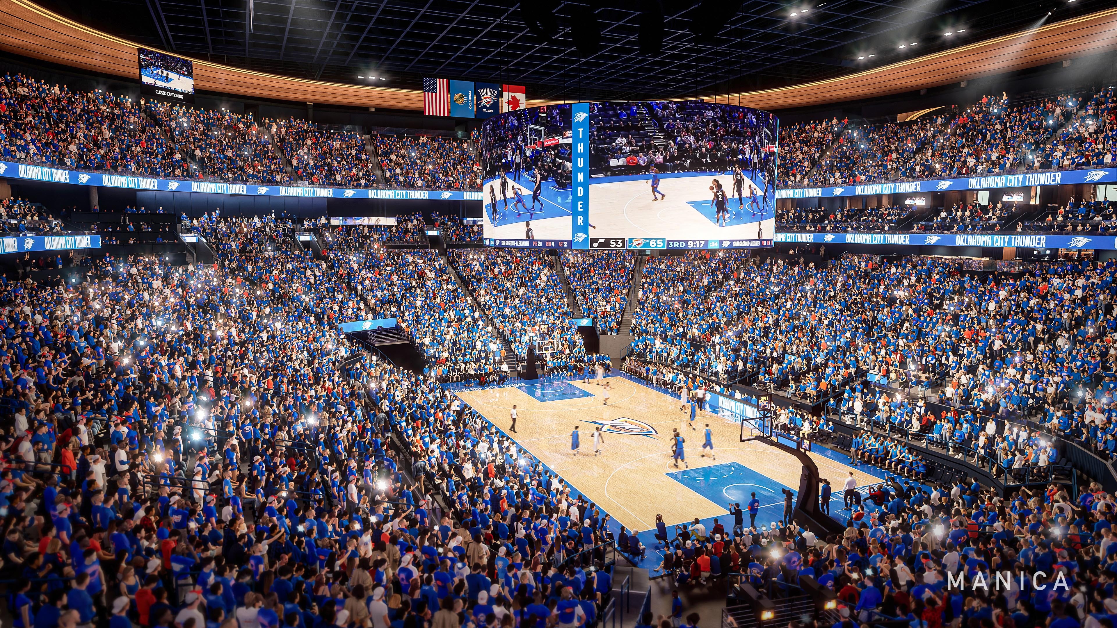 OKC reveals design for its $1 billion new NBA arena: Here's how social ...