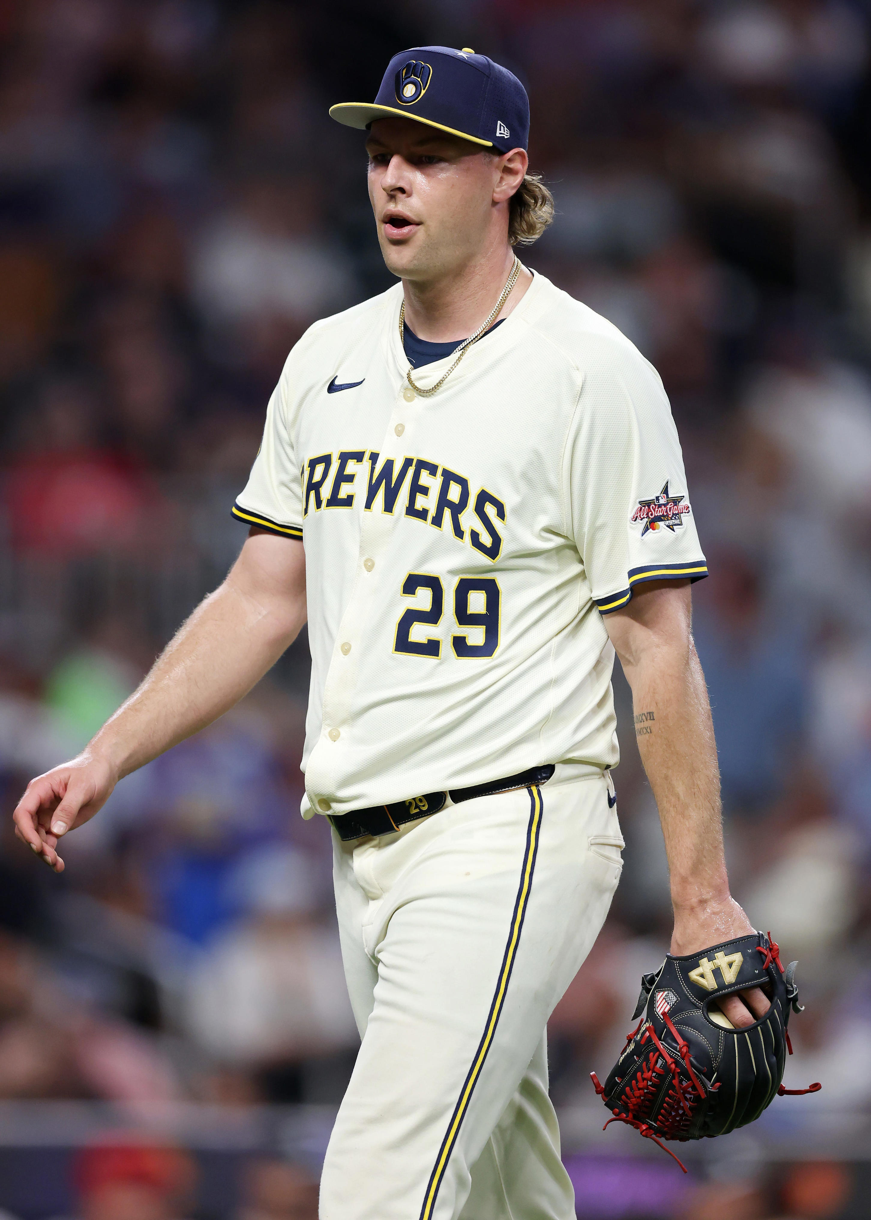 Brewers place closer Trevor Megill on the IL with a flexor strain, sign ...