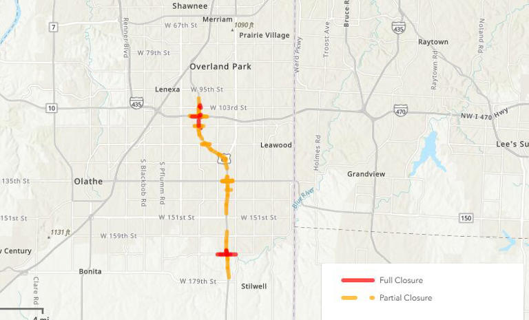 Cracking down: Overland Park police stop dozens on 69 Highway